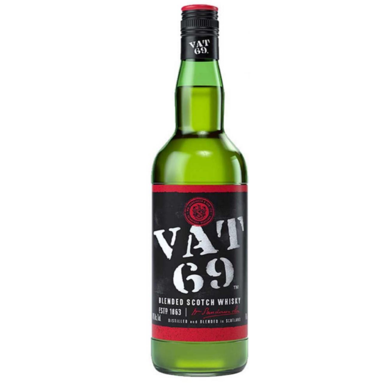 Whisky Vat 69 De 750ml - ALMACENES CORSA